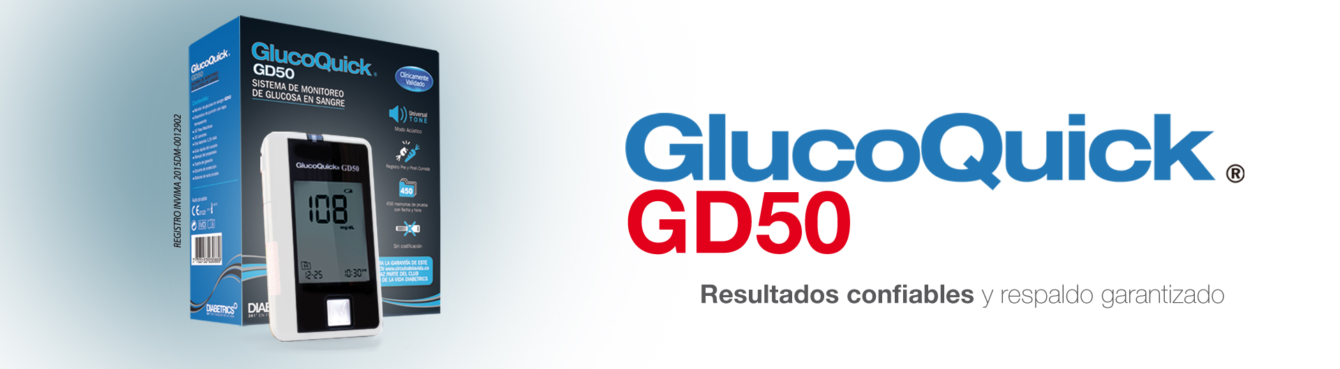 Diabetrics - Glucómetro GD50