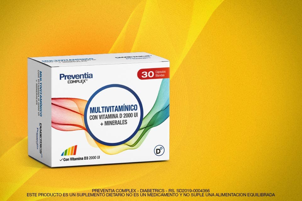 Diabetrics - Multivitamínicos y suplementos dietarios para diabetes